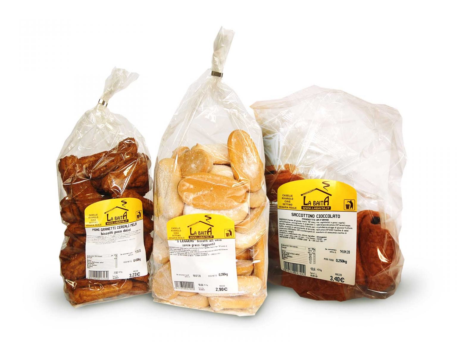 Prodotti Confezionati - Pasticceria Labaita | Caselle T.se, Ciriè ...